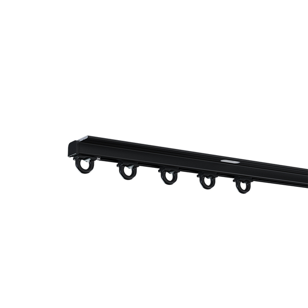 Ultra-thin top-mounted bay window invisible extremely narrow curtain ...