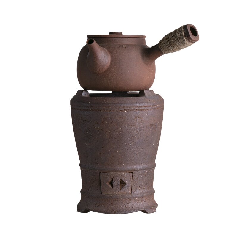 Retro Red Peat Stove Carbon Fire Tea Stove Outdoor Water Wind Chaozhou ...