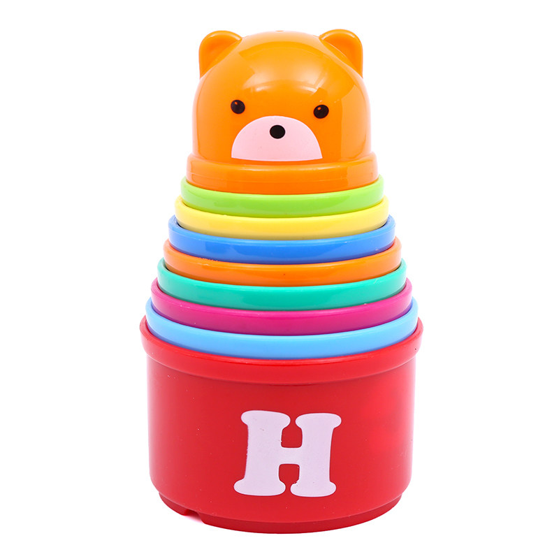 Beilekang Stacking Cups Baby Toy - Educational Stacking Toy for 1-3 ...