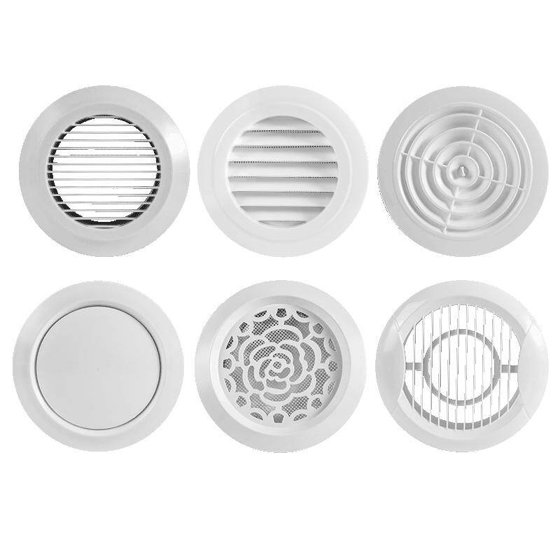 Ventilation Plastic Fresh Air Outlet - Round Louver for Exhaust and ...