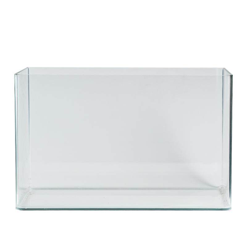 Hot-Bent Glass Fish Tank Living Room Small Aquarium Desktop No-Water ...