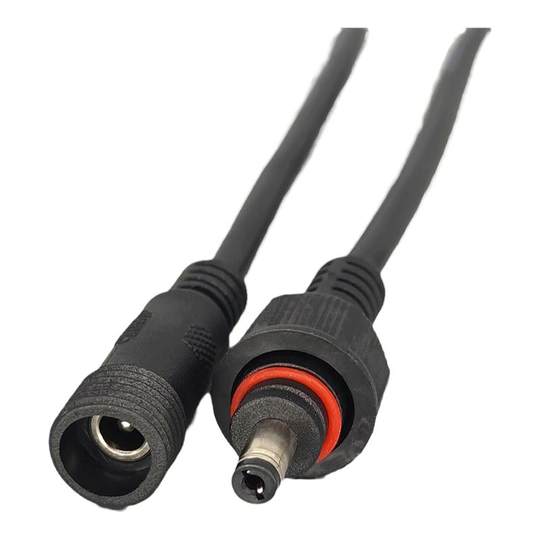 DC Power Plug Waterproof Male and Female Plug Socket 55*21mm Terminal ...