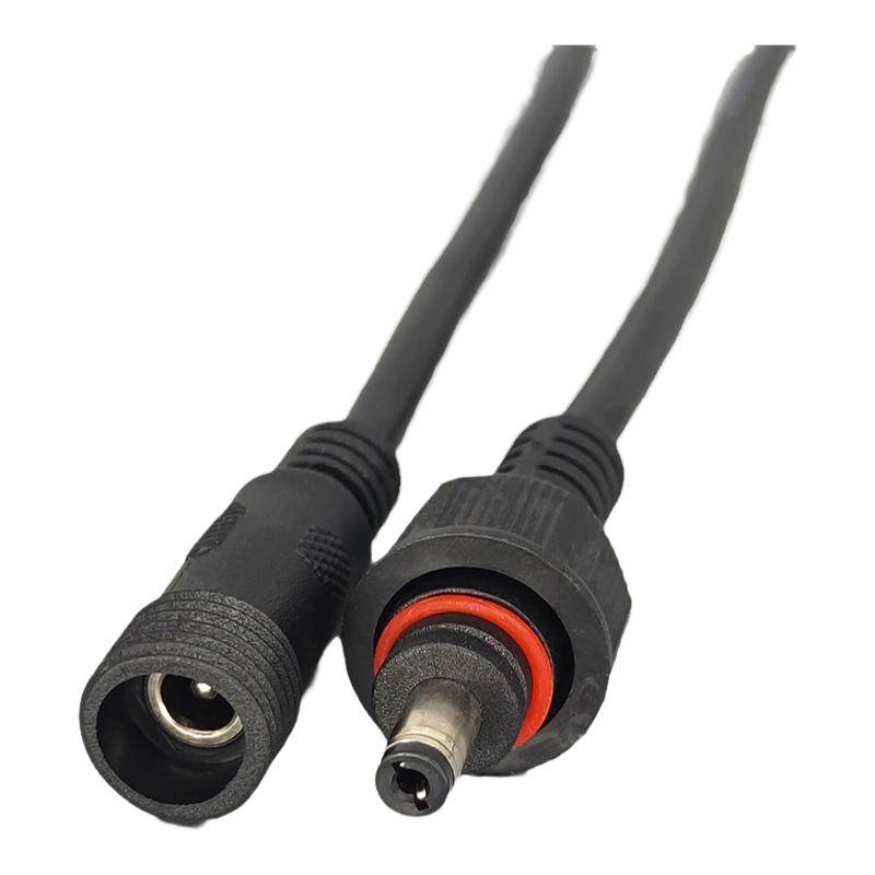 DC Power Plug Waterproof Male and Female Plug Socket 55*21mm Terminal ...