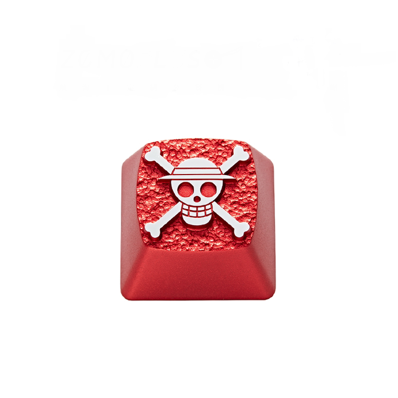 Zomo Plus One Piece Keycap de Metal - Luffy & Chopper