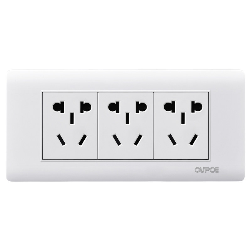 International Electrician 118 Type Switch Socket - White Panel, 1-4 ...