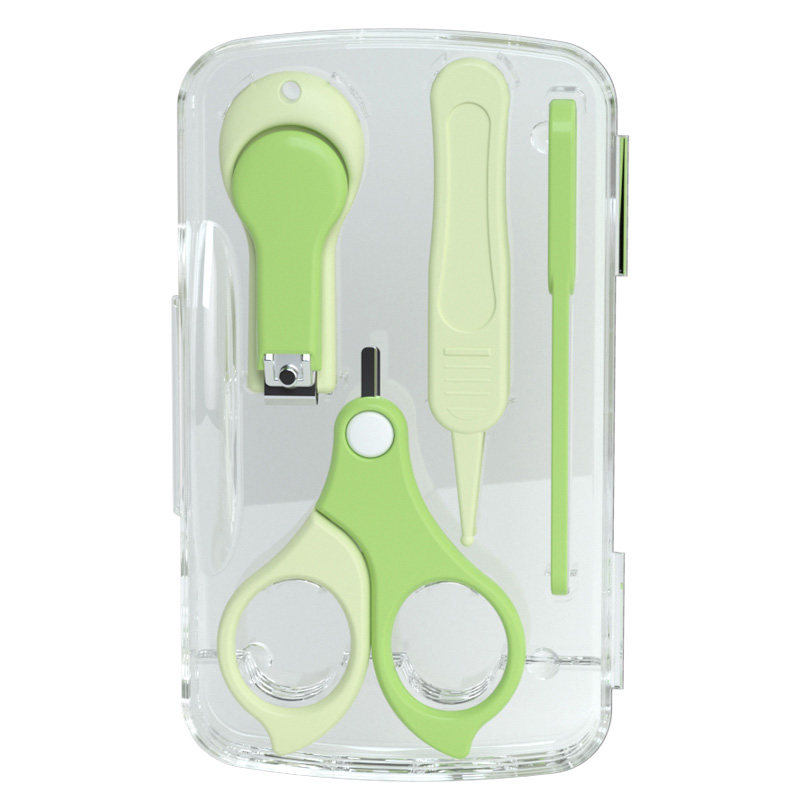 Baby Nail Scissors Set for Newborns, Special Anti-Pinch Baby Scissors ...