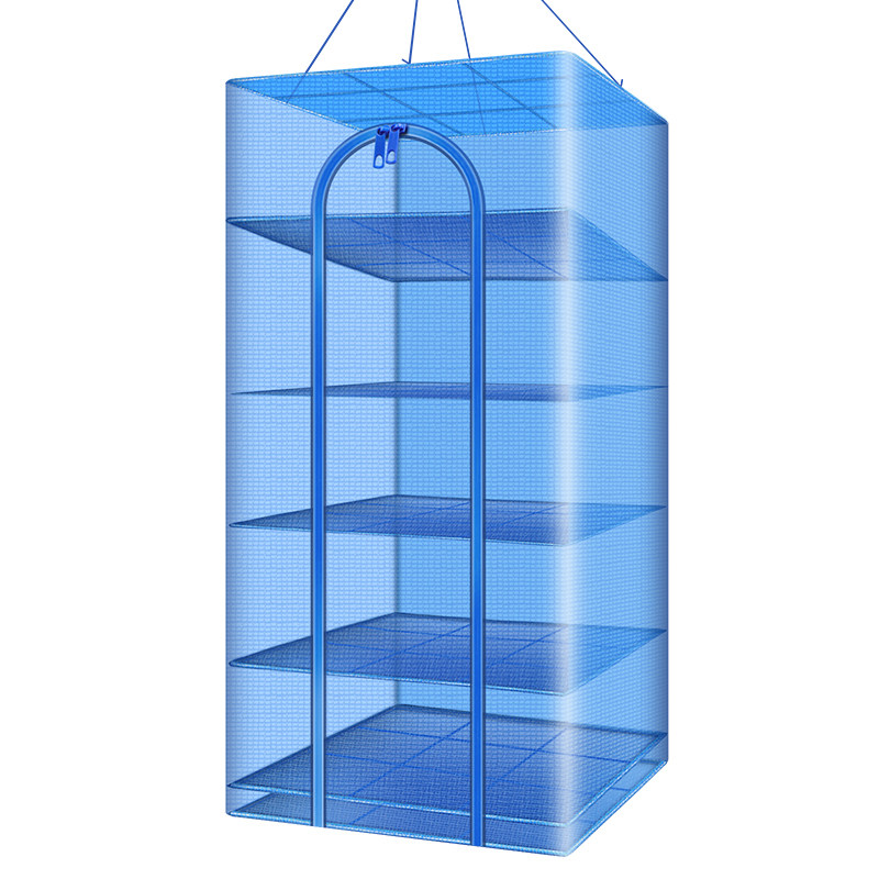 Folding Drying Cage for Meat and Vegetables - Household Fish Drying Rack