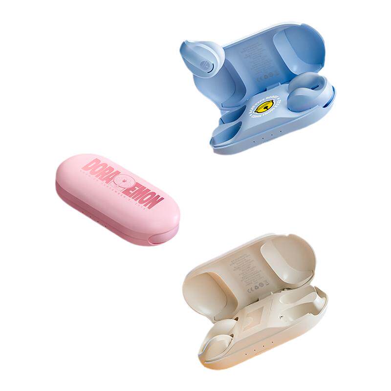 Cuffie a Conduzione Ossea Doraemon - Clip Auricolari Wireless Bluetooth