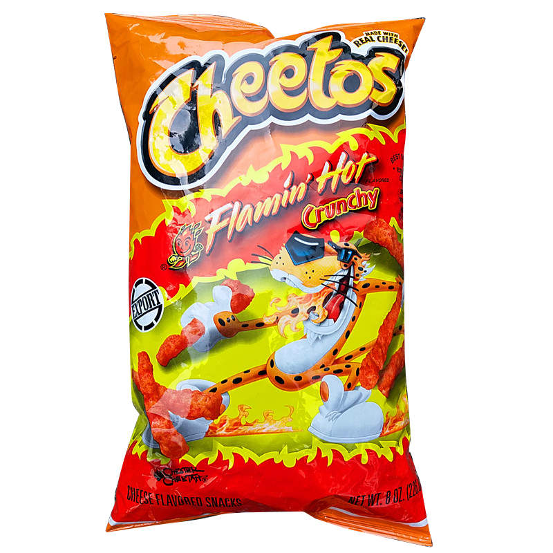 Cheetos コーンクリスプ - チーズ味スナック - 226g