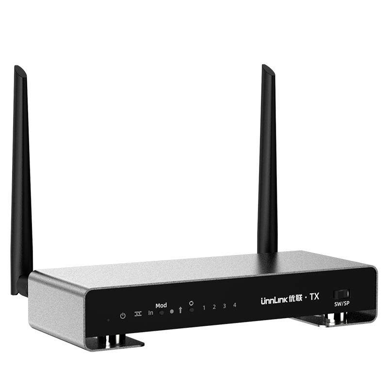 Youlian Wireless Screen Mirroring Projector - 4K HDMI KVM - 200m Range