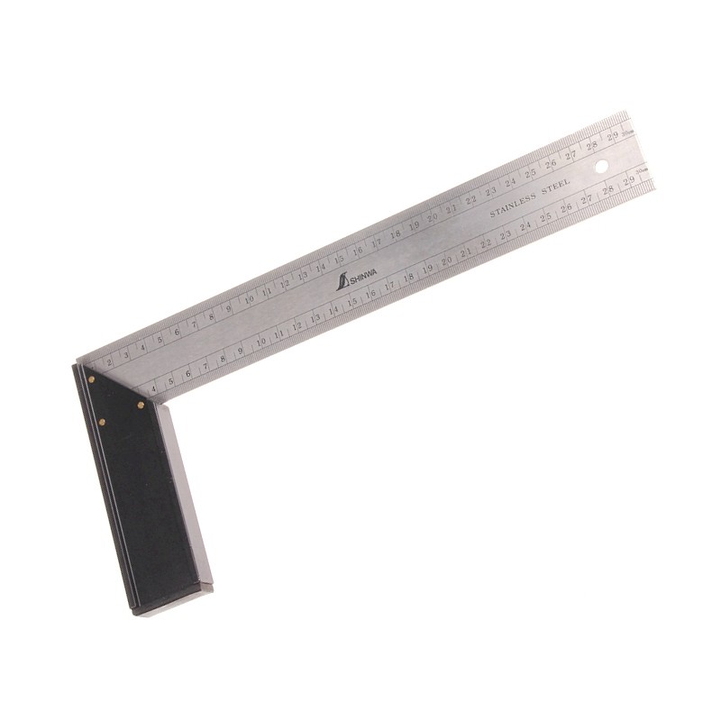 Japan's Shinwa Aluminum Seat Scale Angle Ruler - Stainless Steel Right ...