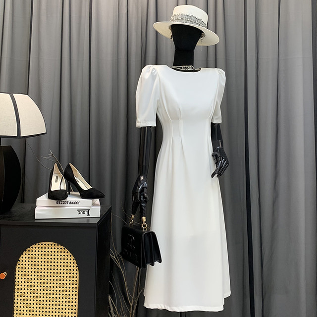 Pinnuo Fox 2024 Xia Han version lanterns bubble short -sleeved pleated ...