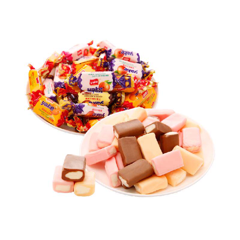 Yake voćni karamel bomboni - mješoviti okusi, 500g