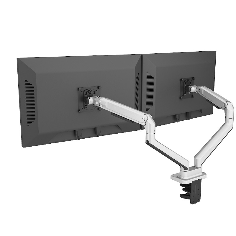 Newsence V8 Dual Screen Monitor Stand - Height Adjustable, Rotating ...