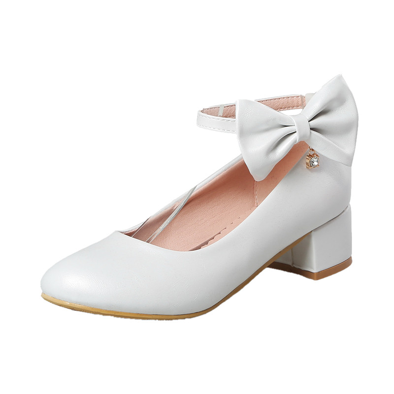 Girls' Princess Dress Shoes - Leather High Heels for Children