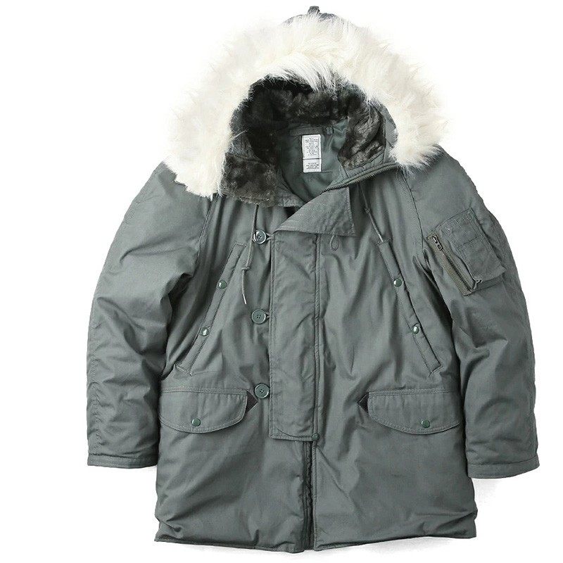 USMC N3b Military Cotton Coat - Heavy Duty Winter Warmth