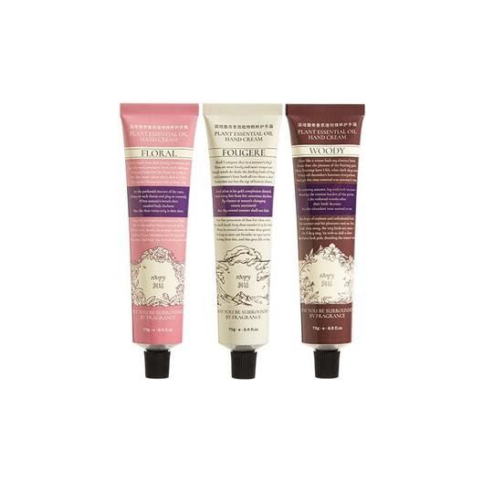 Runpei Roopy Fougere Fragrance Plant Essence Hand Cream 75g x 3