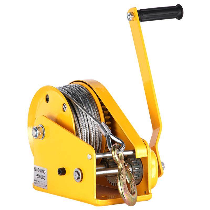 Rio Tinto Hand Winch Two-Way Self-Locking Small Manual Lifting Crane ...