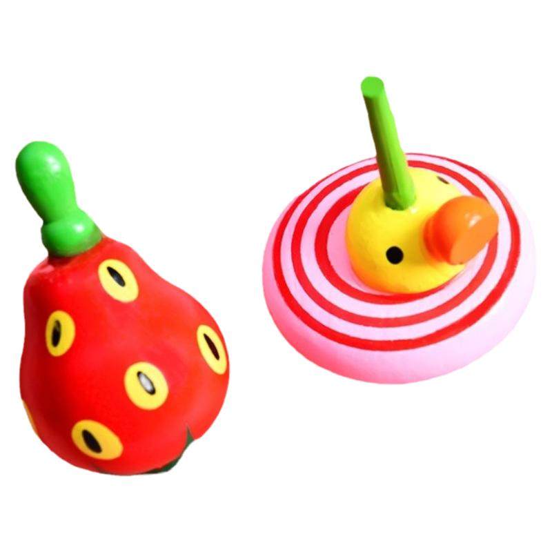 Đồ chơi con quay gỗ ngàn lớp - Con quay hồi tưởng sáng tạo cho trẻ em
