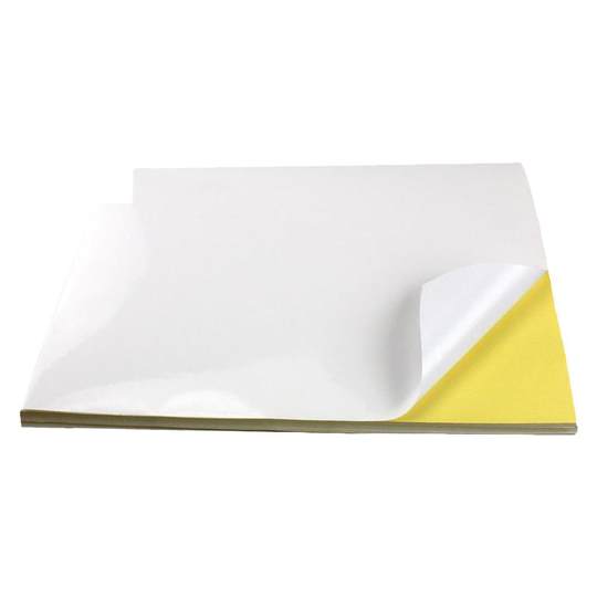A4 Self-Adhesive Glossy Label Sticker Paper