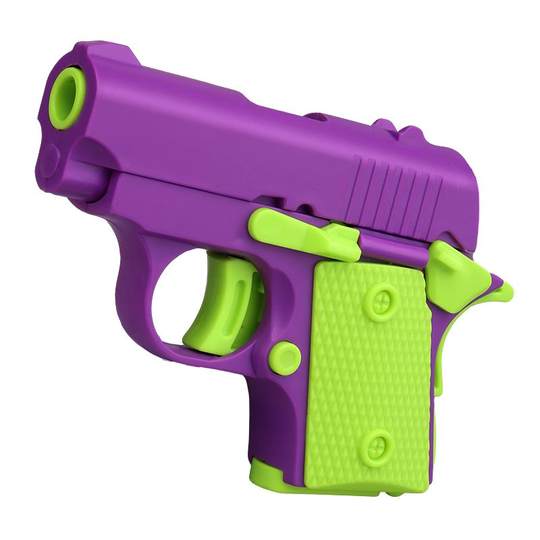 Antigravedad mini 1911 cub carrot gun toy impreso en 3d pistola pequeña ...