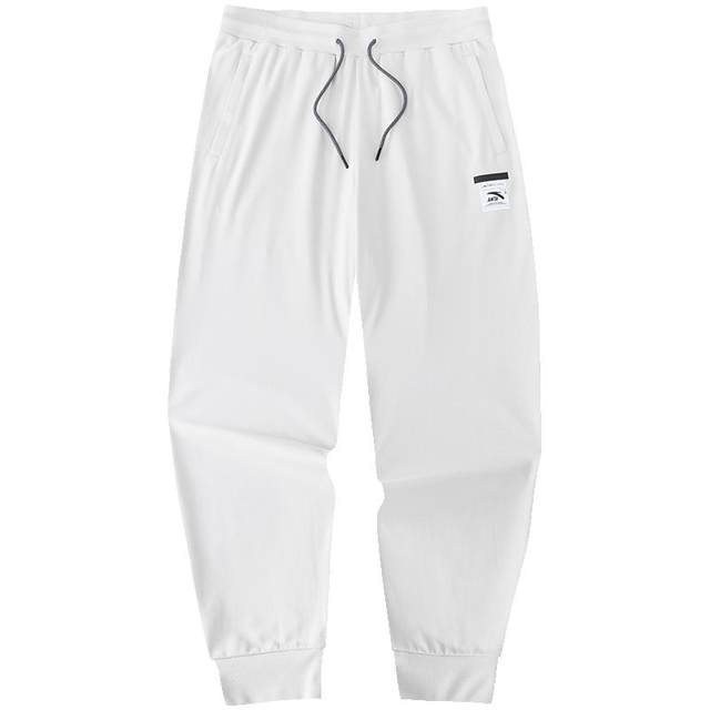 ANTA thin breathable knitted sports pants men's winter new high elastic ...