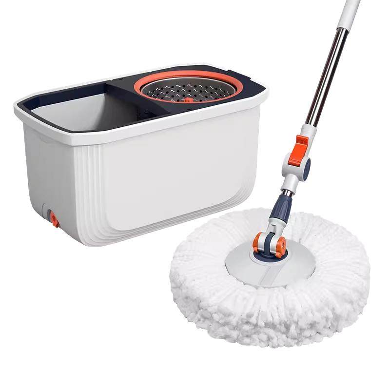 Rotary Mop for Household - 2023 New Model - Hand-Washable - Mop Bucket - Drying Cleaning ...