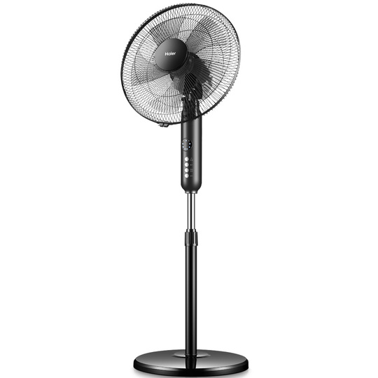 Haier Floor Standing Fan Fsj3510 - Powerful 3-Speed Remote Control