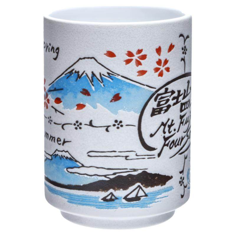 Minoyaki Ceramic Tea Cup Japanese-Style Water Cup Office Mug Sushi Cup