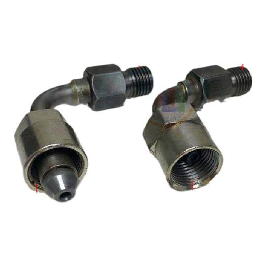 High-Pressure Common Rail Oil Pipe - Conversion Elbow - M14 to M12/M14 ...