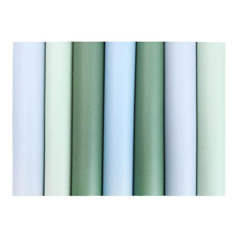 Dormitory Self-Adhesive PVC Wallpaper - Thickened Waterproof Morandi ...