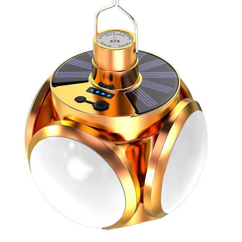 Ltaly 300W Solar LED Emergency Light - Camping, Stall & Outdoor Use