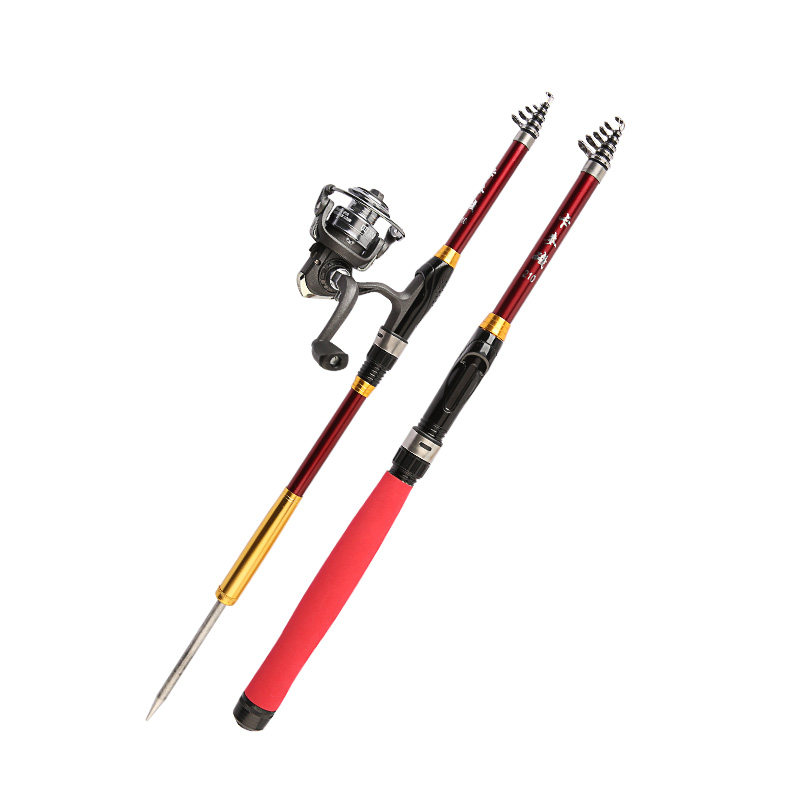 Set rakit jambatan ikan karp ekor lembut mini rocky fishing rod crucian ...