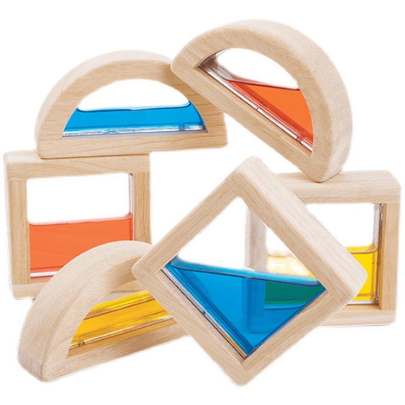 Thai Plantoys Wooden Shape Sorting Box Drag Animals Educational Toy Gift Pack