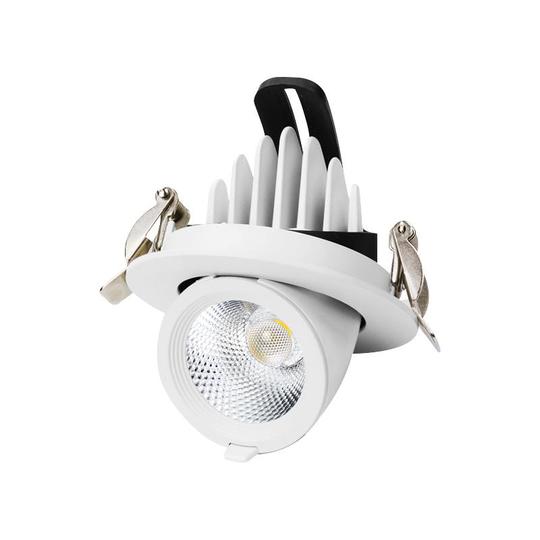 Spot LED Wei Gang 16-20W - Angle réglable, Plafonnier encastré