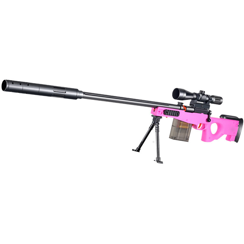 New Year's Projectile Soft Bullet Gun - 98K Sniper Repellent AWM Toy ...