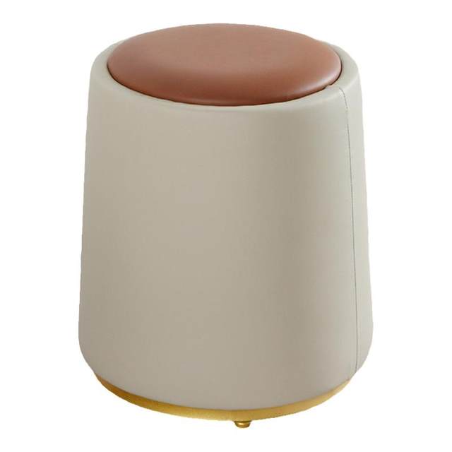 Nordic sofa small round stool 40cm home living room coffee table dwarf ...