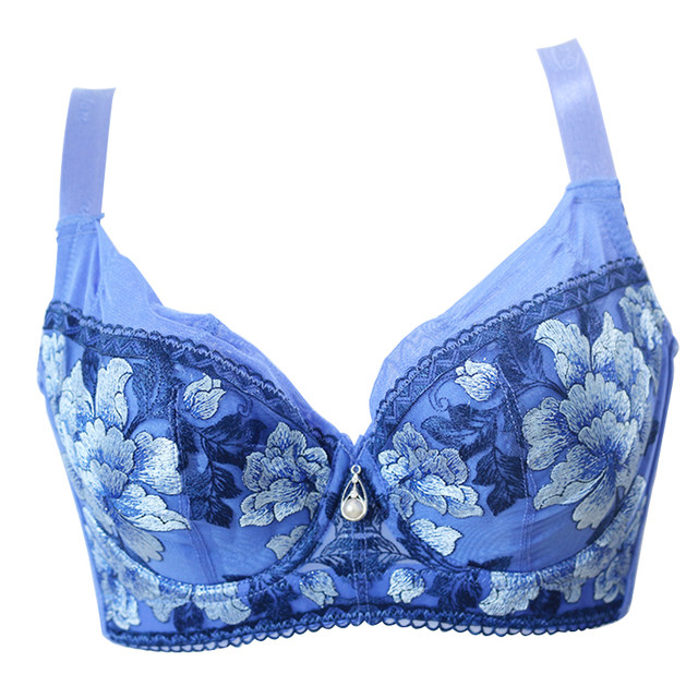 Xianyan bras counter genuine without sponge thin cups gathered large ...