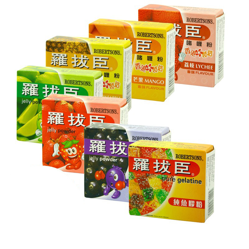 Robertson Jelly Powder 80g - Mango, Pineapple, Lychee & More