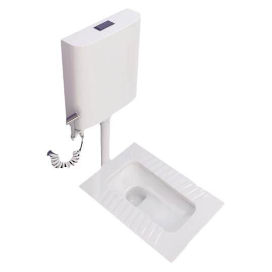 Household Ceramic Squat Toilet Complete Set Deodorant Potty