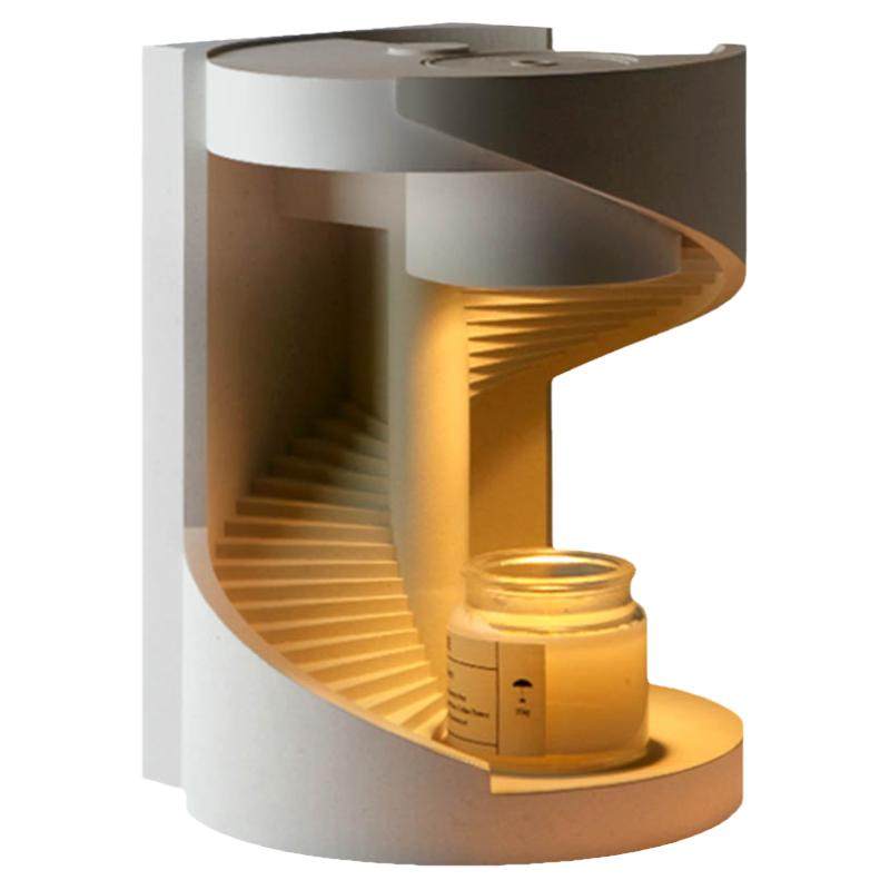 Clay xiangguo Spiral Ladder Melting Wax Lamp - Modern Bedroom Night Light