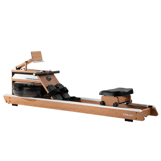 Xenjoy XR5 Water Roeimachine - Solid Wood Fitnessapparaat voor Thuis