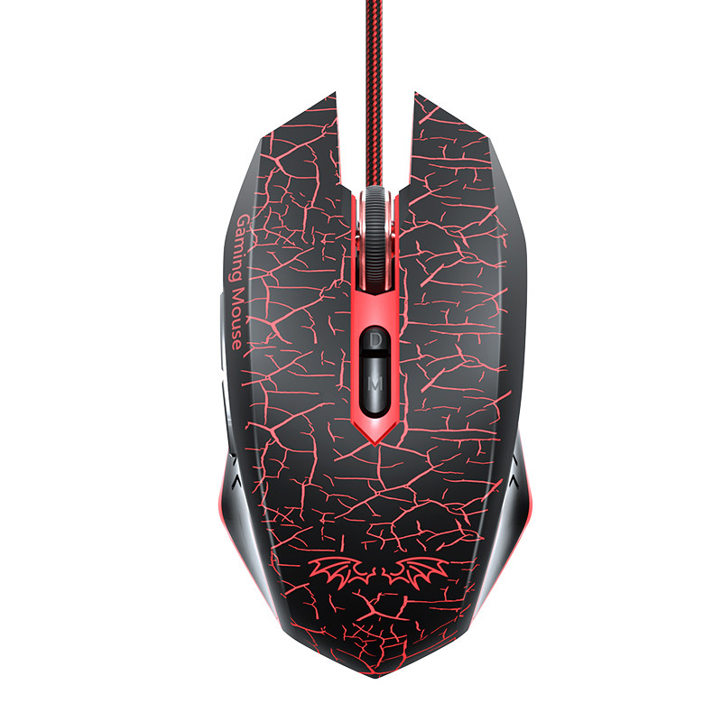 Mute Wired Mechanical Mouse for Gaming and Office Use