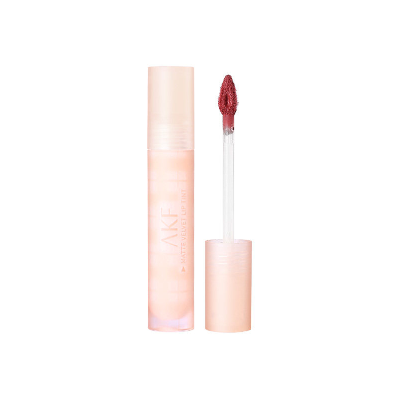 Akf Lip Mud Lipstick - Hibiscus Tea - Matte Nude Color