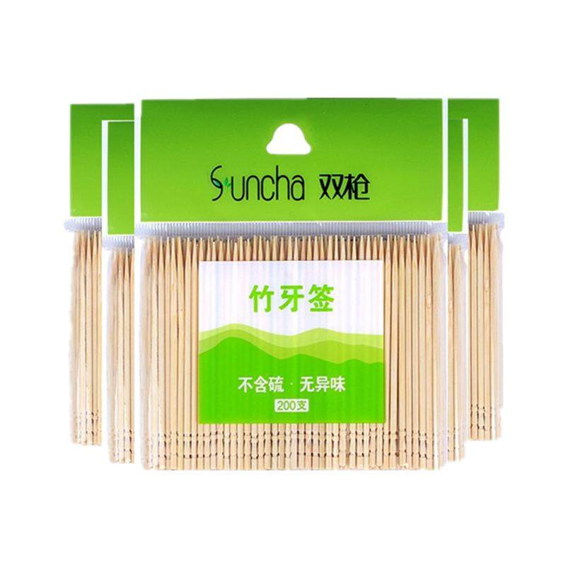 Disposable Bamboo Forks - 2 Boxes - Suncha