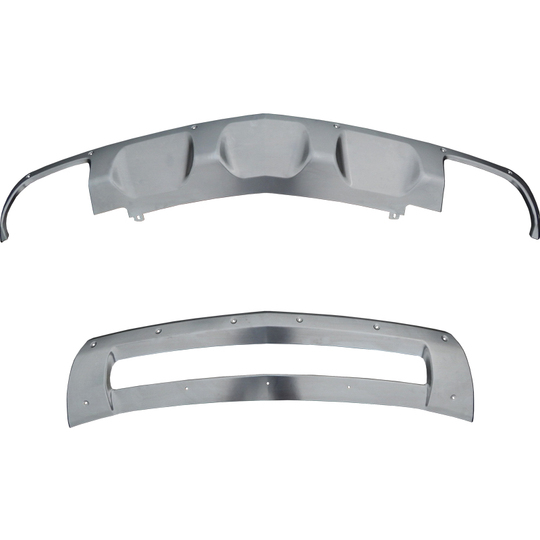 Cadillac XT5 2016-2019 Front & Rear Guard Plate - Stainless Steel