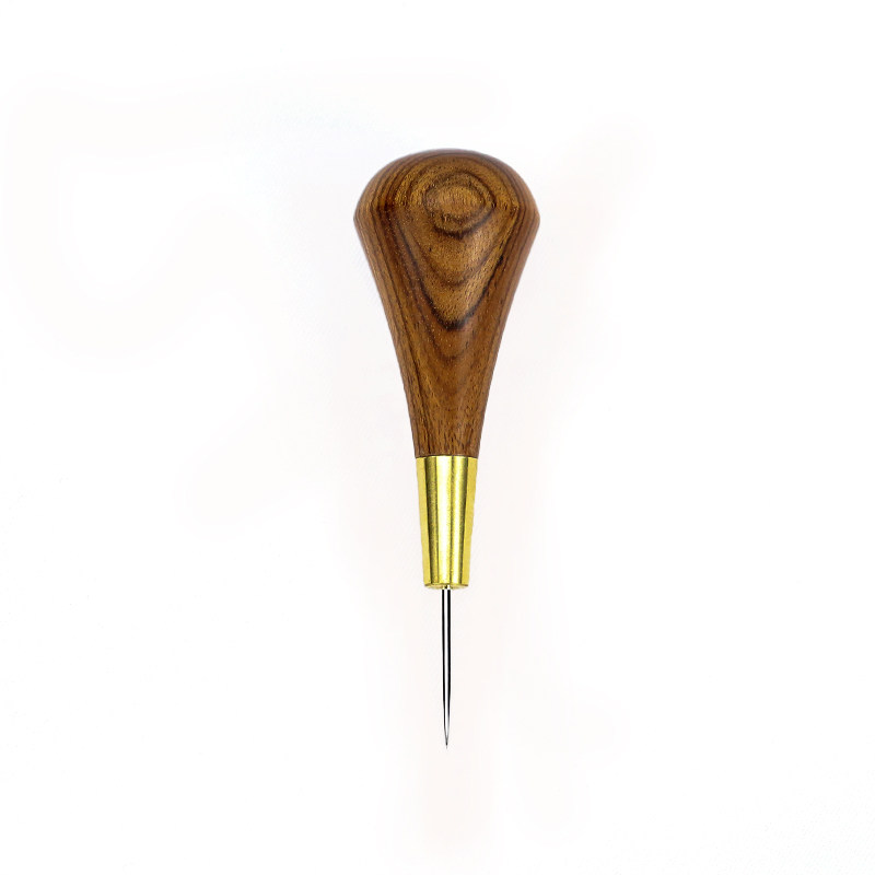 Conical Ebony Cone Leather Crafting Tool with German Steel Tip