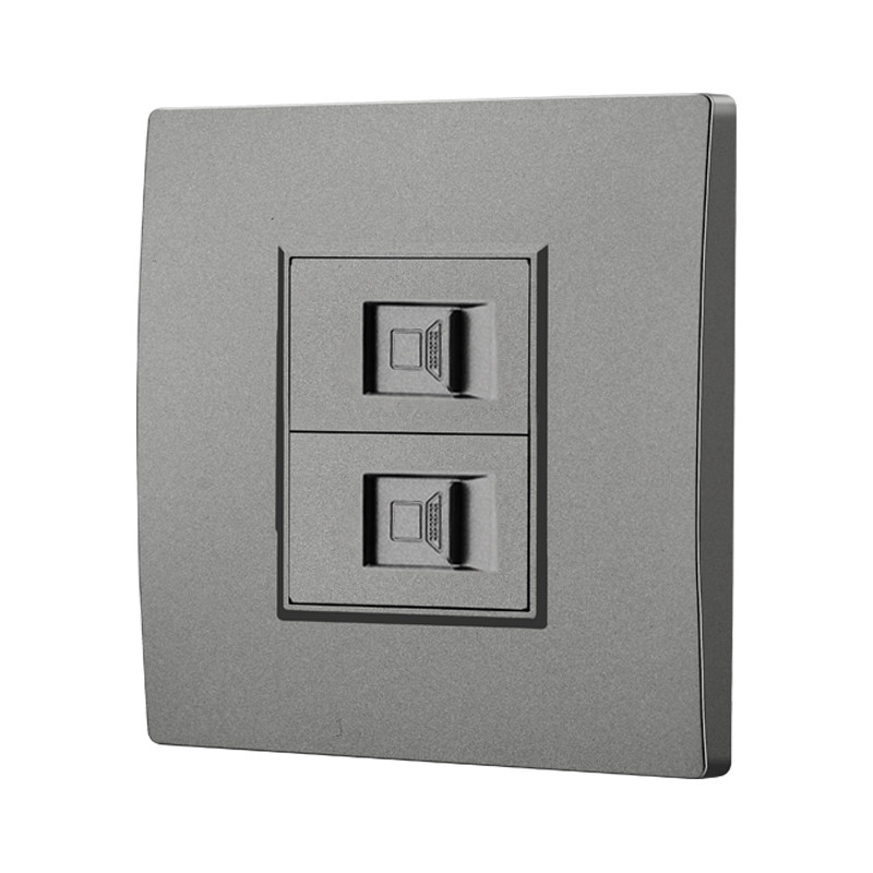 Cavo di rete Jiaen Cat6 e testa di cristallo - Pannello Gigabit Ethernet