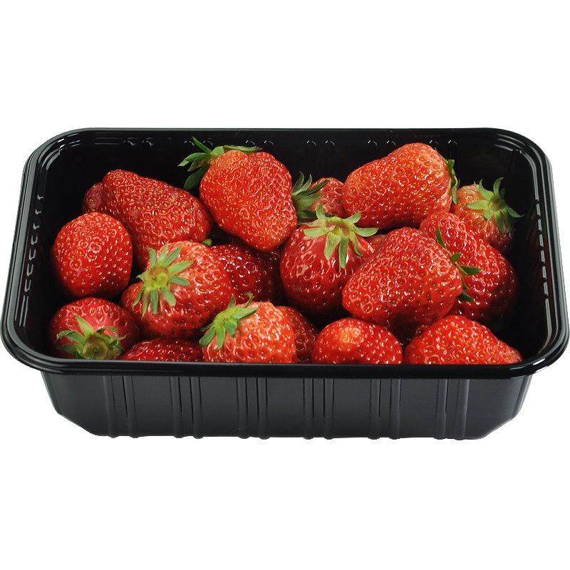 Disposable Transparent Plastic Fruit Boxes - Ideal for Strawberries ...