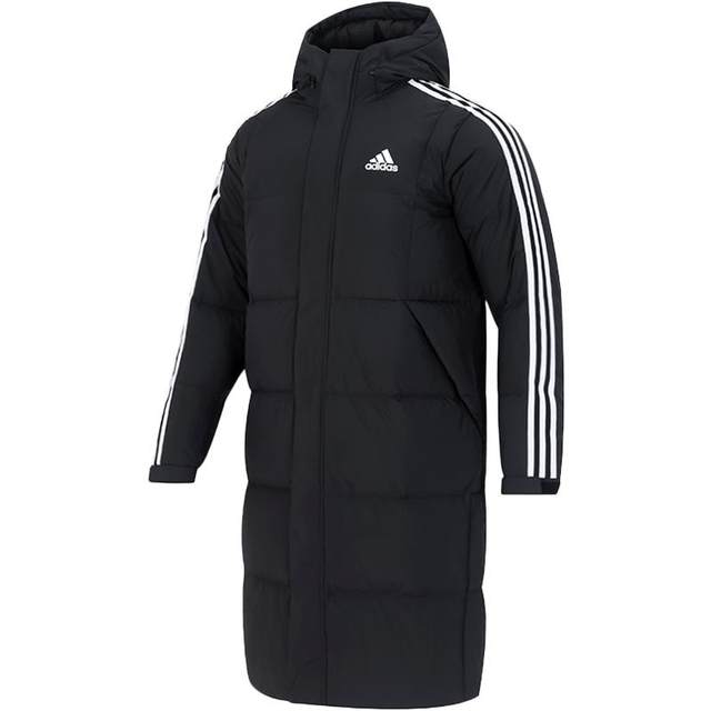 Adidas Long Down Jacket Women's Men's 2024 Winter New Sportswear Warm ...